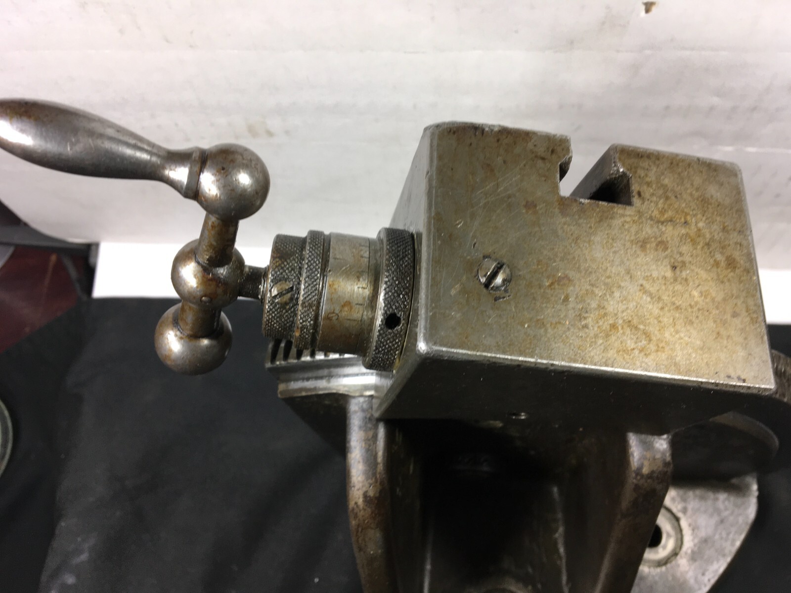 Aciera F3 Milling Machine : Angle Bracket with Worm Drive : Cat No. 03 ...