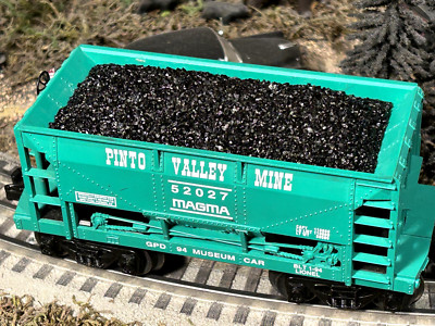 LIONEL COAL LOAD FOR O GAUGE ORE CAR. HAND MADE WITH BALLAST! NOT ...