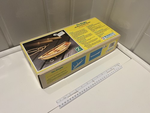 Vintage Midwest Products The Dinghy Wooden Model Boat Kit #950 New ...