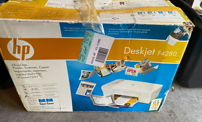 HP Deskjet F4280 New In Box All in One Inkjet Printer Scanner Copier ...