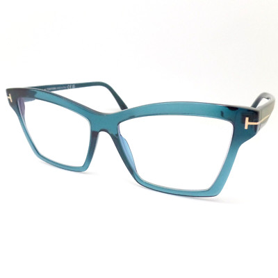 Tom Ford TF 5964-b Blue 092 54mm Blue Block New Authentic Frames | eBay