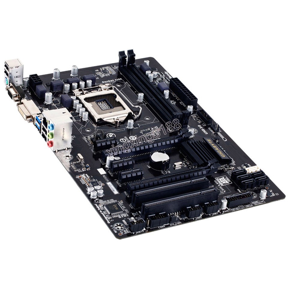 Gigabyte GA-B75-DS3V for Intel Socket LGA 1155 B75 ATX PC Motherboard ...