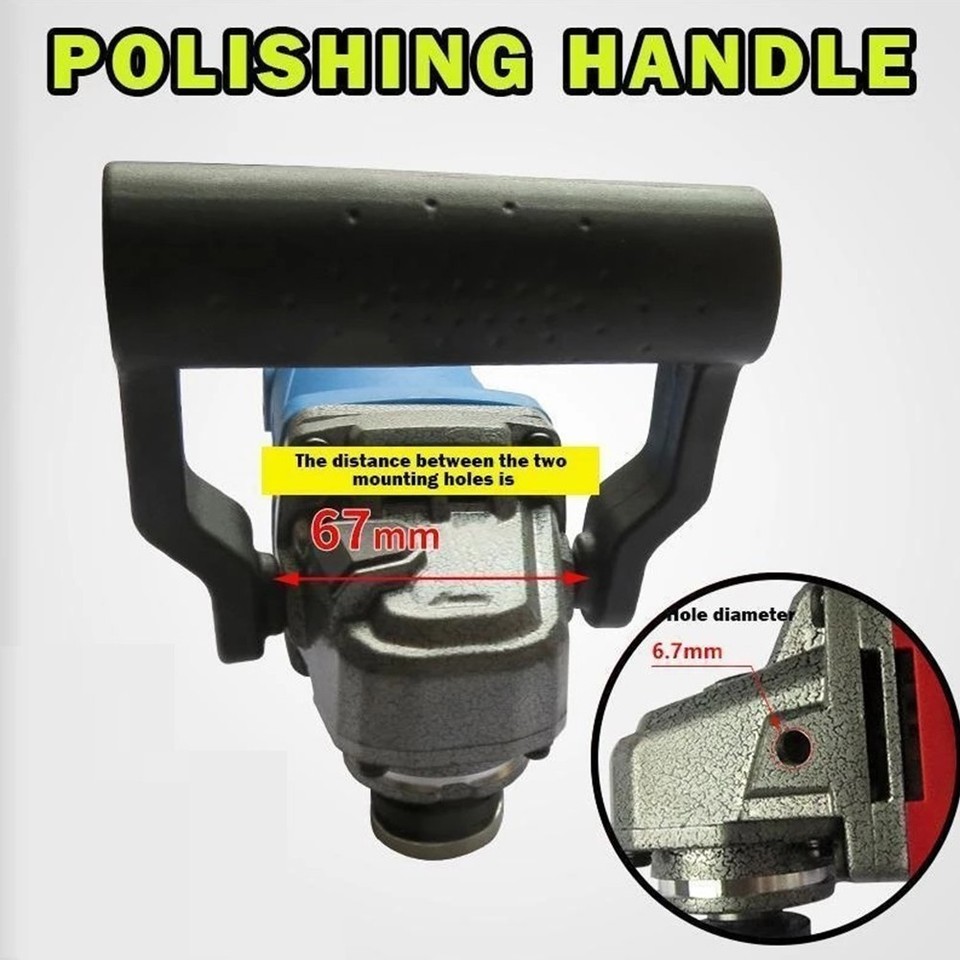 Angle Grinder Handle 110*90mm Auxiliary Humanized Design Clamping ...