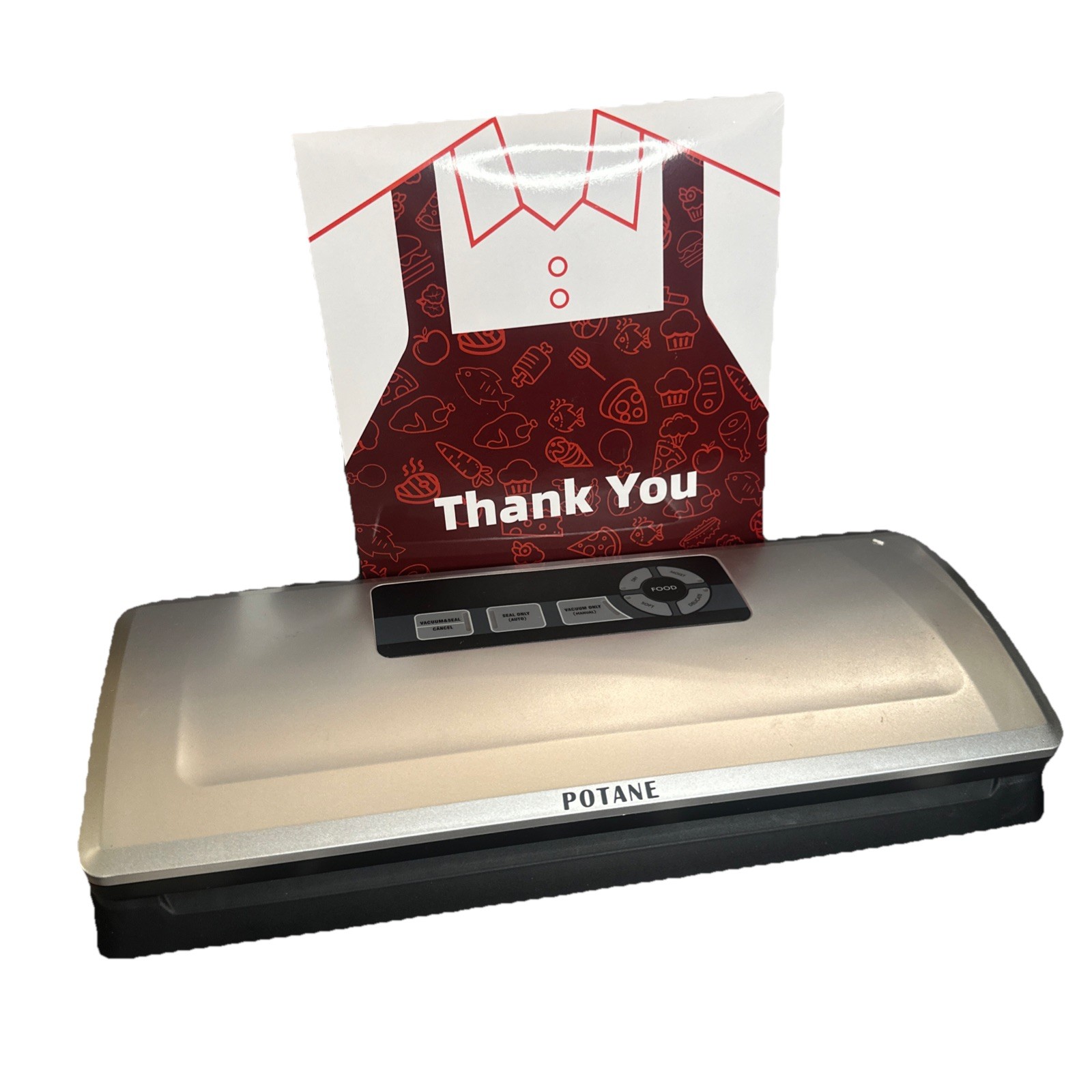 Potane 8-in-1 Precision Vacuum Food Sealer Powerful Pro Machine 4 Modes ...