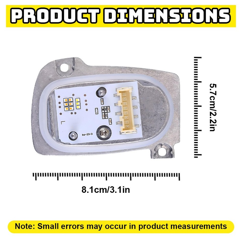 Pair L+R 8V0998473A LED DRL Module Daytime Running Light Ballast Fit ...