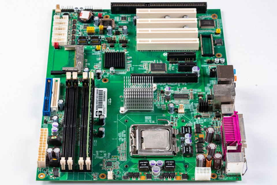 Commell P4LA LGA775 ATX Motherboard DDR2 PCIe ISA CF Slot Industrial ...