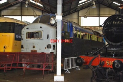PHOTO REPLICA OF BR CLASS 23 BABY DELTIC NO D5910 UNDER CONSTRUCTION AT ...