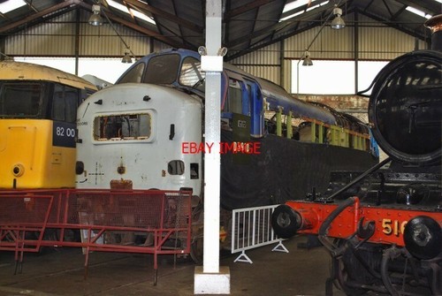 PHOTO REPLICA OF BR CLASS 23 BABY DELTIC NO D5910 UNDER CONSTRUCTION AT ...