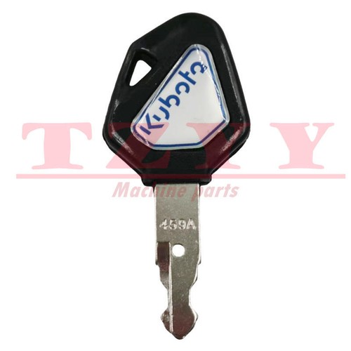 1 Ignition Key with Blue Logo 459A For Kubota Skid Steer Track Loader ...
