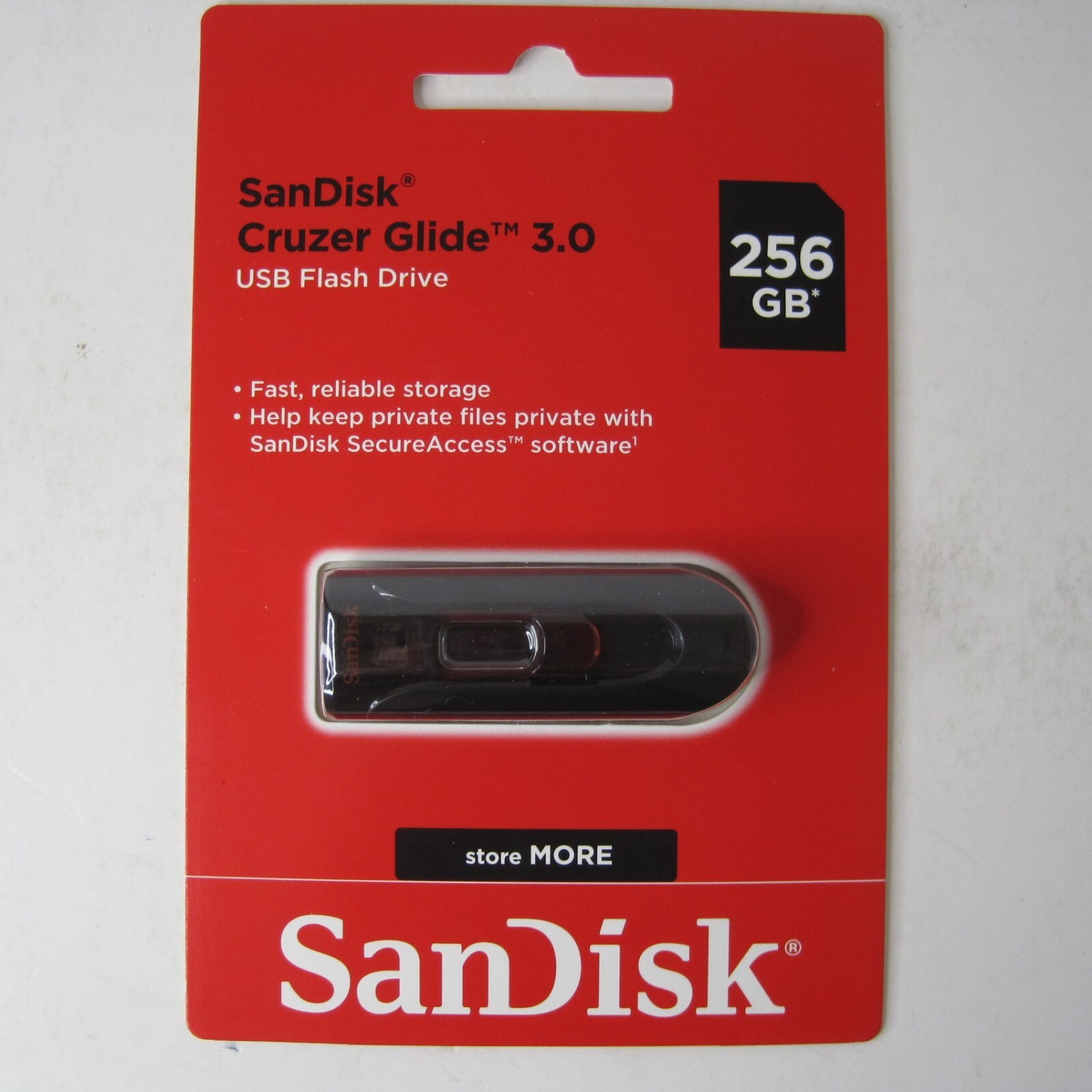 ScanDisk Cruzer Glide 3.0 USB Flash Drive SDCZ600-256G-A46 256GB for ...