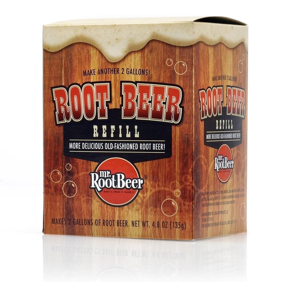 Mr. Root Beer Refill Pack, for More Root Beer with Mr. Root Beer Kit ...
