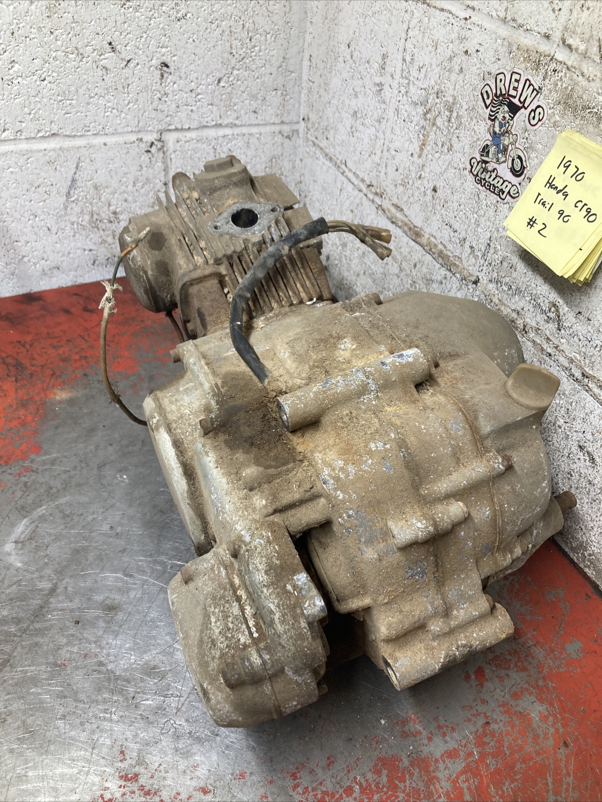 1970 Honda CT90 Trail 90 Engine Complete Turns Over | OE | Vintage Part