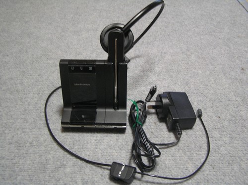 Plantronics WO2A Savi 3-in-1 Office Wireless DECT System with WH500 ...