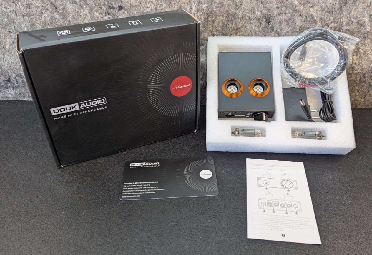 Douk Audio T3 Pro Mm Phono Stage Preamp Mini Stereo Vacuum Tube ...