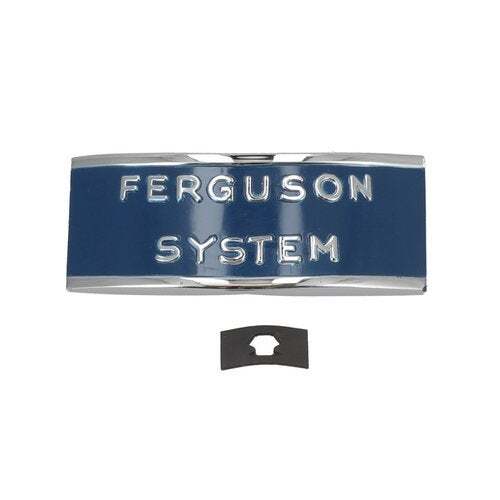 Ferguson System Hood Emblem - Blue Background fits Ford 9N | eBay