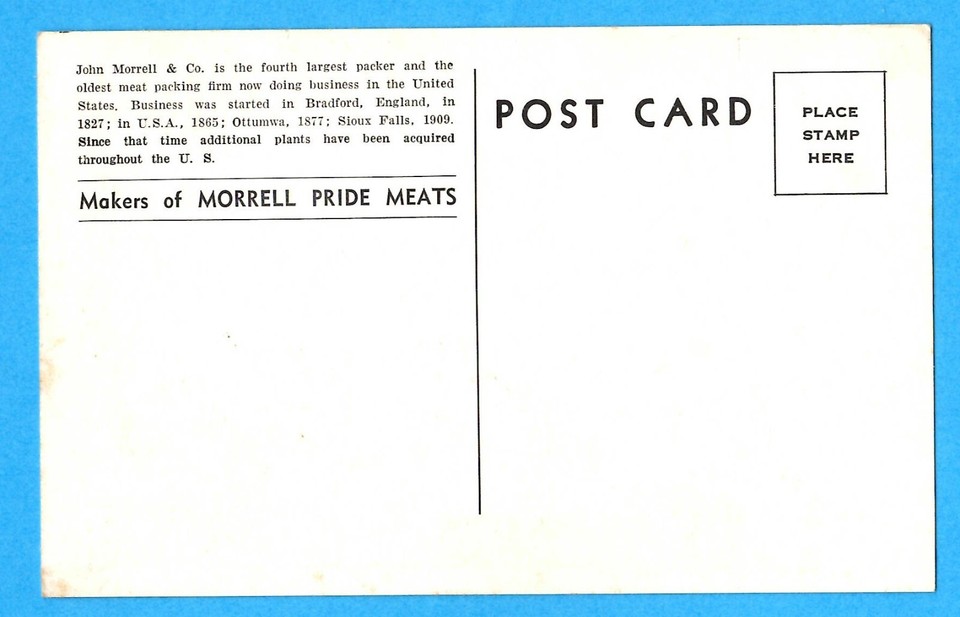 John Morrell Co, Sioux Falls, South Dakota | eBay