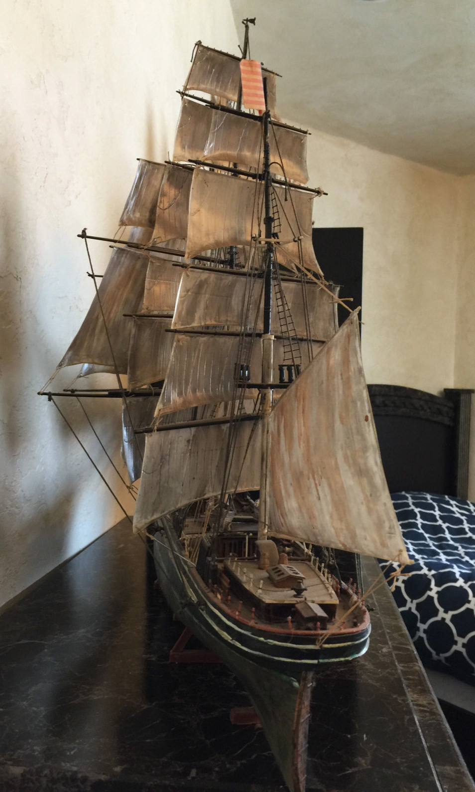 Vintage Model Ship (with Realistic Rustic Look) | eBay