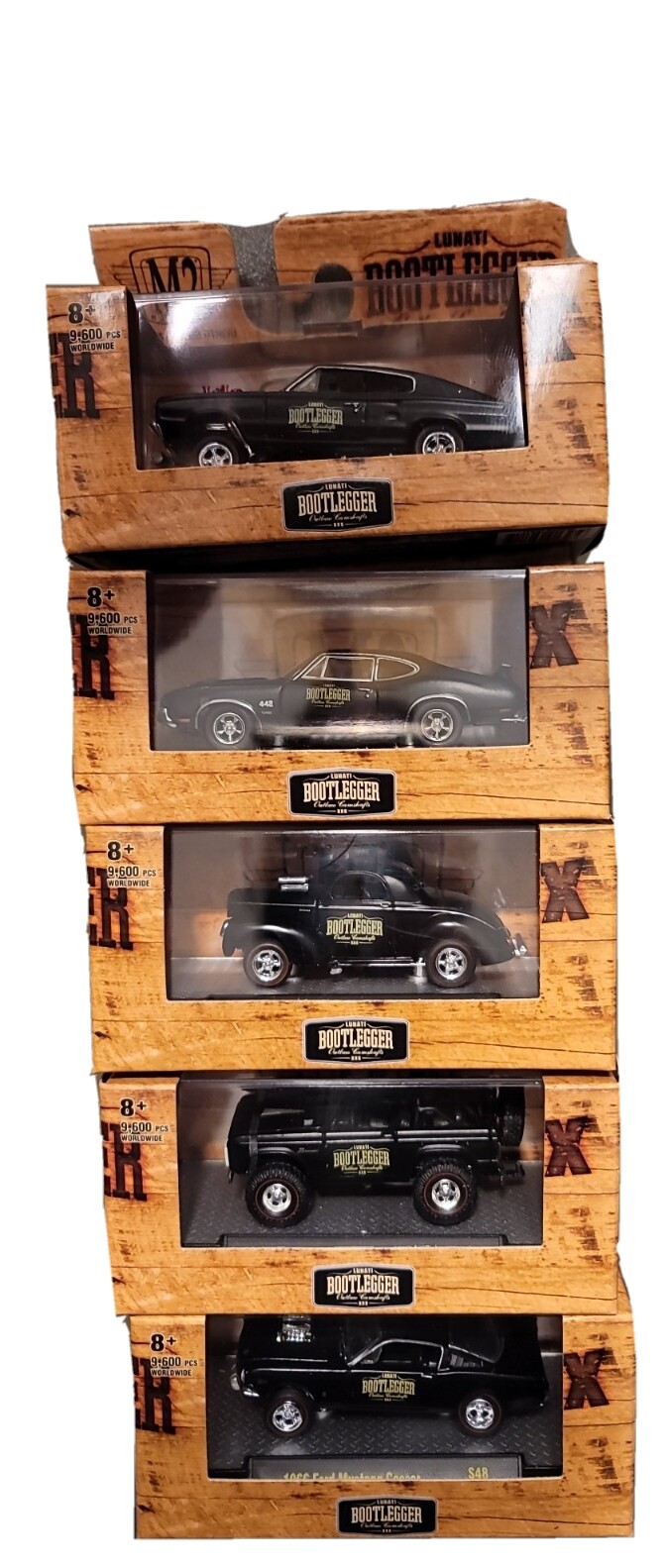 M2 MACHINES LUNATI BOOTLEGGER 2022 WAVE 3 S48 SET OF 5 | eBay