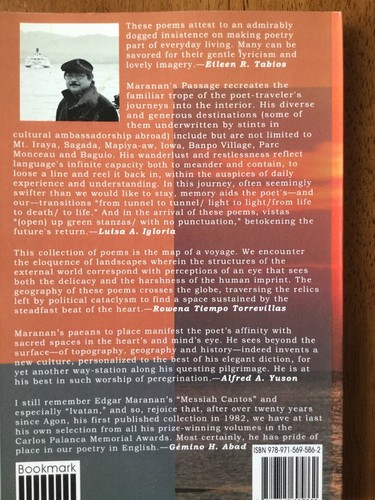 SIGNED Passage: Poems 1983-2006 by Edgar “Edgardo” Maranan Filipino ...