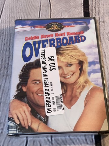 NEW SEALED Overboard (1987) DVD (1999) Kurt Russell Goldie Hawn-VINTAGE ...