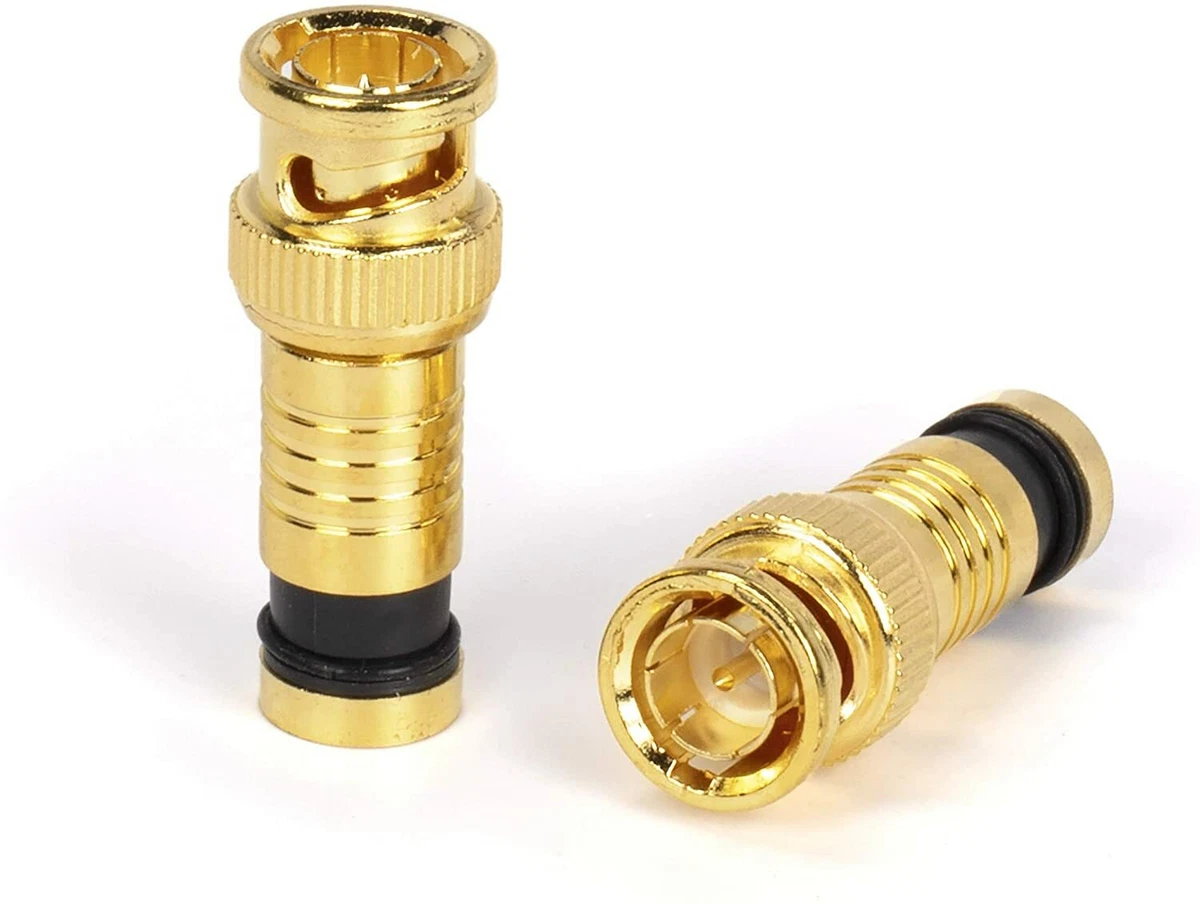Rg6 Bnc Compression Connectors