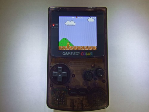 Nintendo Game Boy Color Handheld System - Atomic Purple for sale online ...
