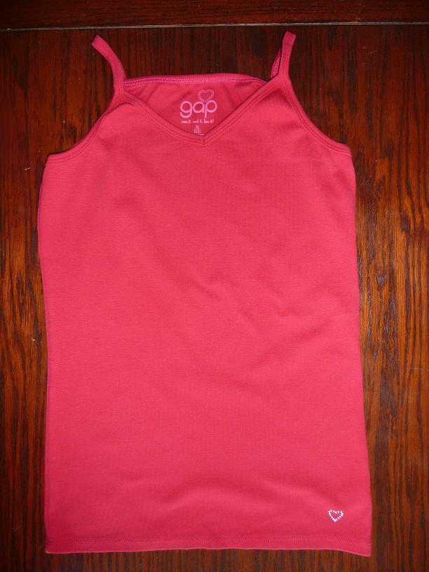 GAP Girls red tank top cami V-neck sz XL 12 | eBay