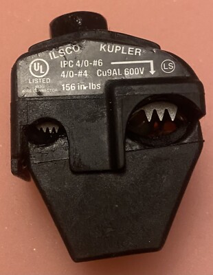 ILSCO IPC-4/0-6 KUP-L-TAP Insulation Piercing Connector | eBay