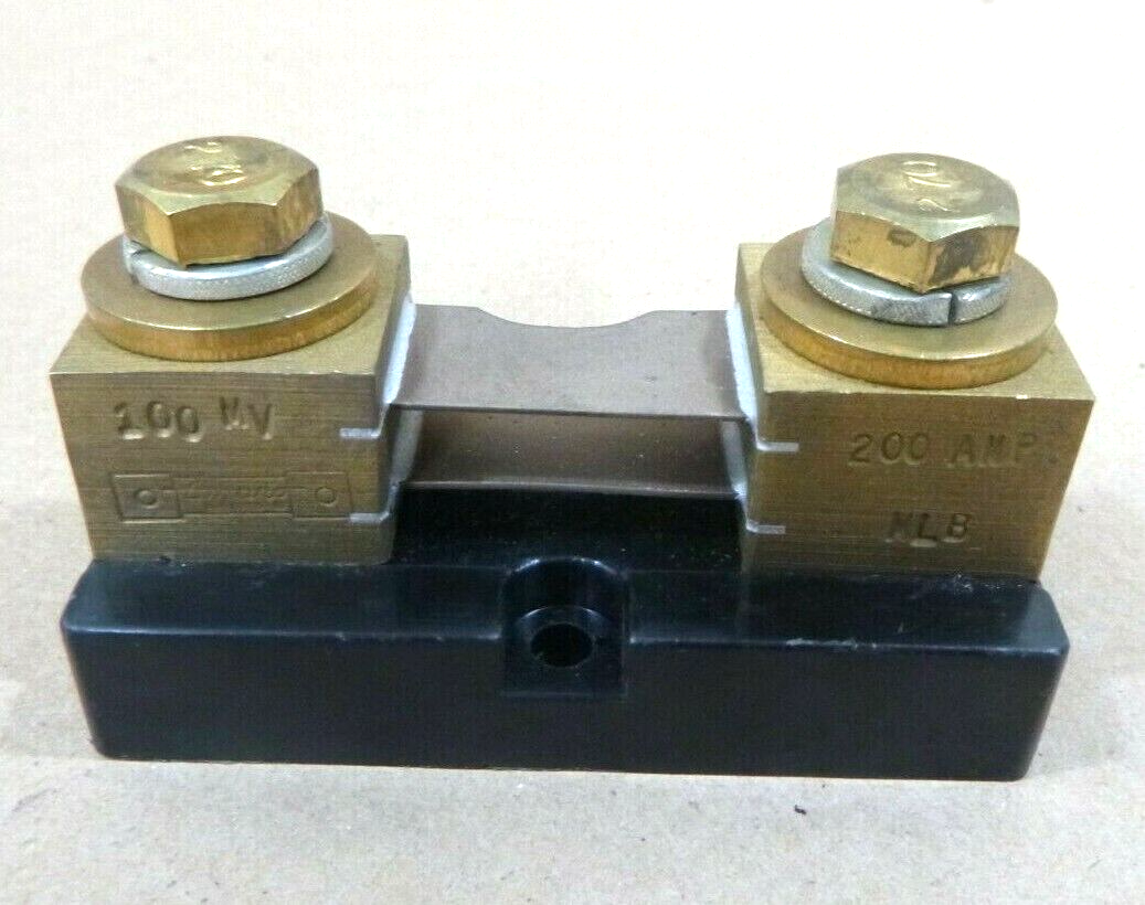 USGI MEP Generator DC Ammeter Shunt 200 AMP, 100 MV - MLB-200-100 | eBay