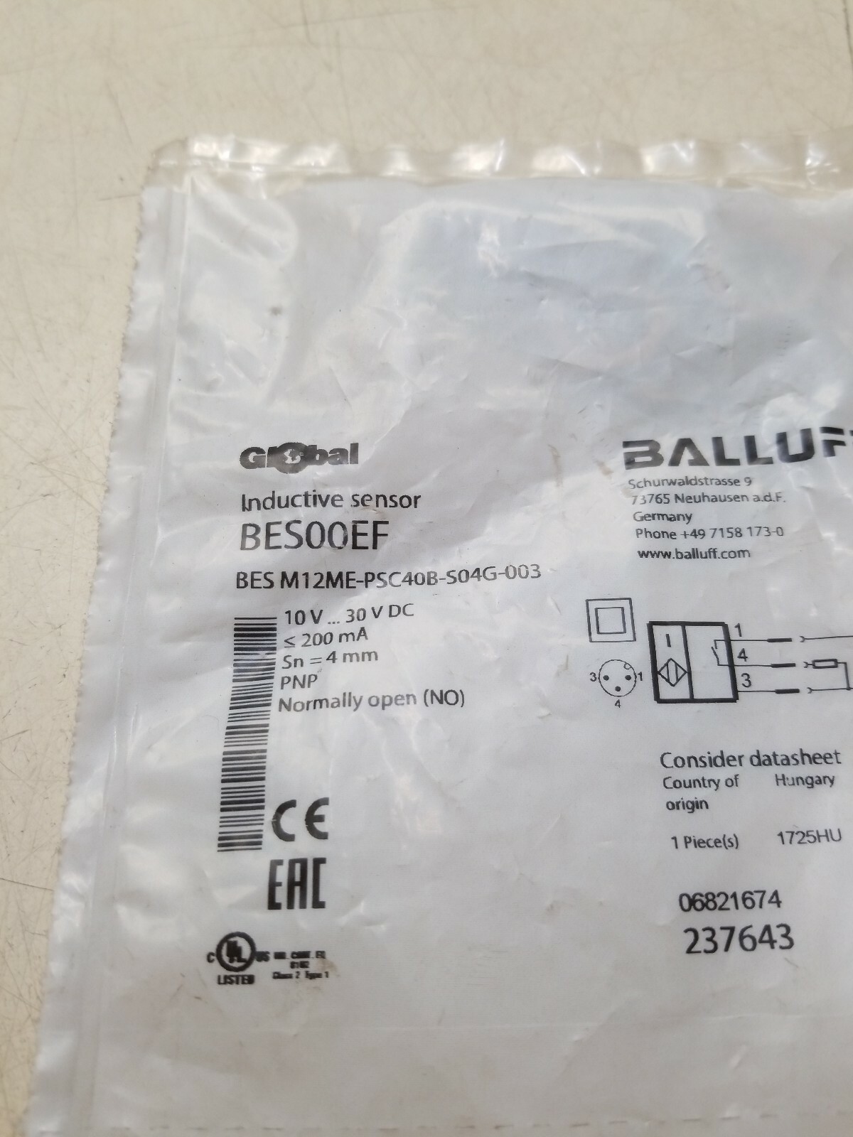 BALLUFF BES00EF | eBay UK