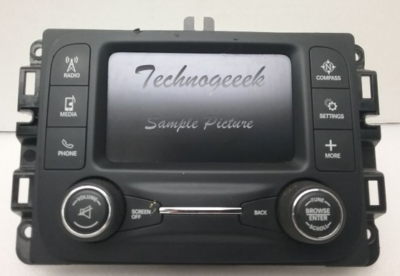 2013-2016 Dodge Ram Truck Uconnect Multi Media Radio Bluetooth VP2 RA2 ...
