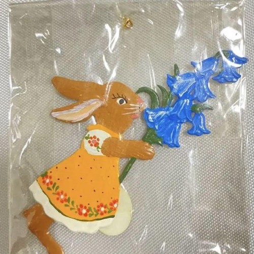 Nathalie Lete Ornament rabbit 5x5cm/1.96x1.96" Afternoon Tea ...