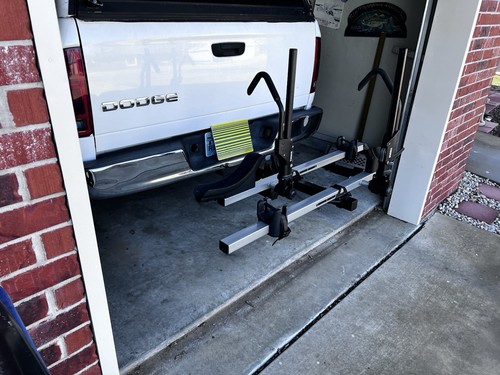 THULE T2 PLATFORM 2-BIKE RACK 2" HITCH MOUNT ANTI-THEFT SILVER 916XT | eBay