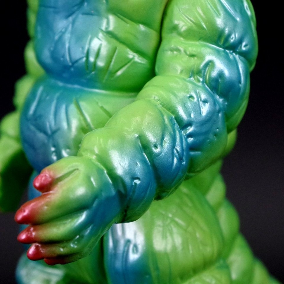 Bullmark DETTON Green Color Soft Vinyl 8.3" Return of Ultraman LE Kaiju ...