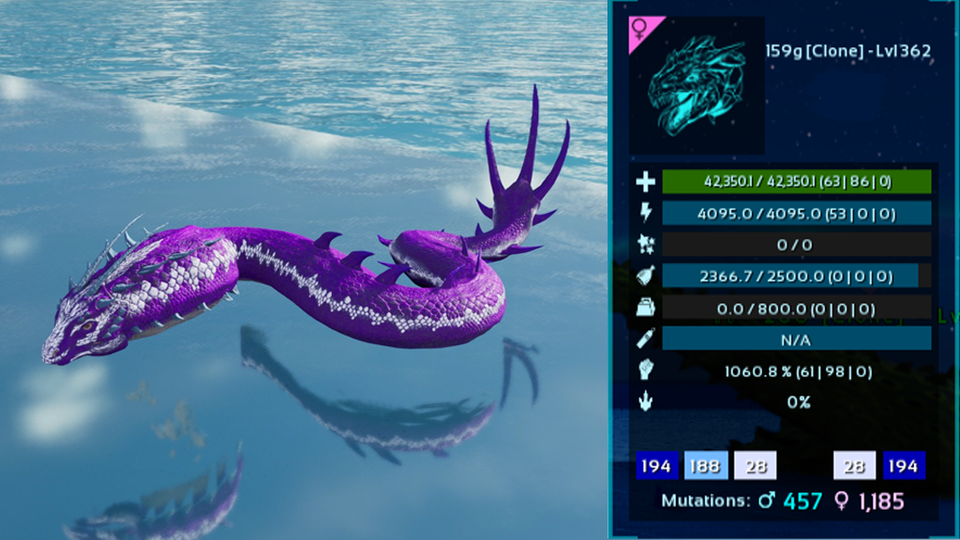 Basilisk-Ark Survival Ascended-ASA-PVE-Colors-Official-Dino- Xbox/PC ...