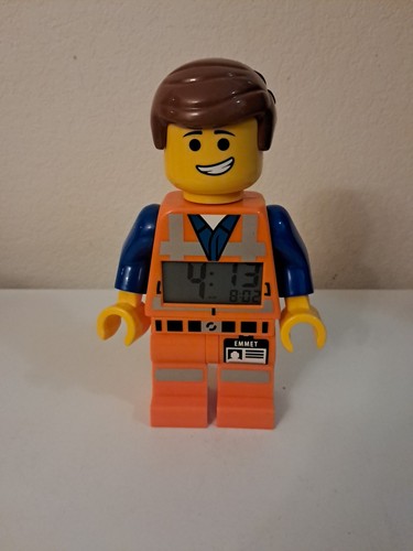 LEGO Digital Alarm Clock 9009945 The Lego Movie Emmet Figure | eBay