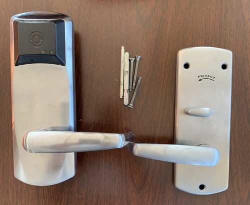 Used Dormakaba Saflok RT F79S RFID Hotel Lock Front & Back Only Satin ...