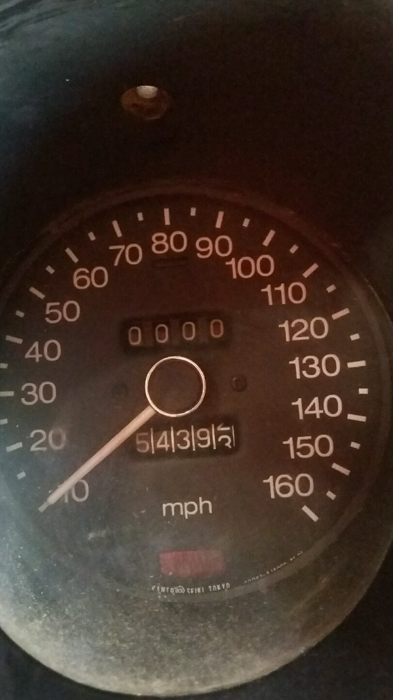 77-78 DATSUN 280Z SPEEDOMETER WITH TRIP RESET AND HARNESS NICE OEM ...