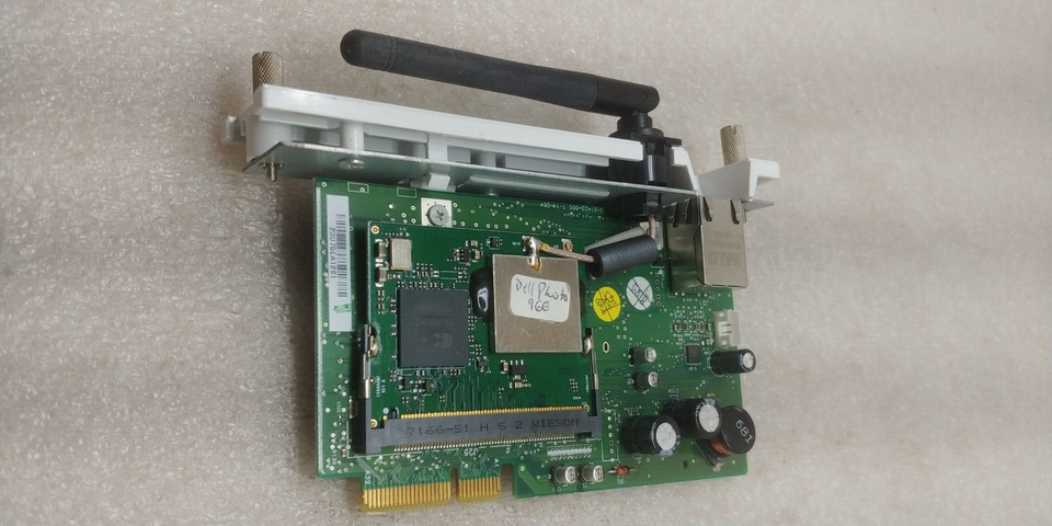 Dell Lexmark Wireless Printer Internal WiFi Adapter Card W Antenna ...