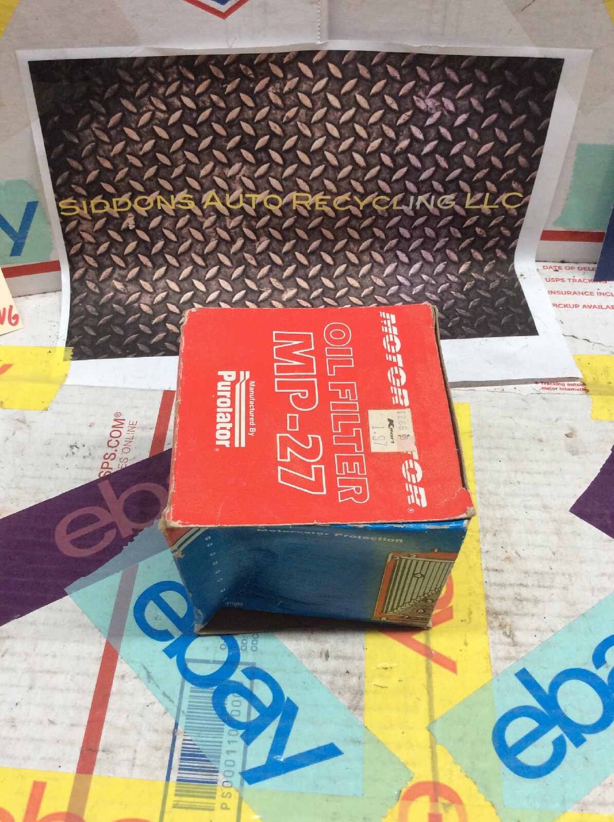 PUROLATOR MOTORVATOR MP-27 ENGINE OIL FILTER | eBay