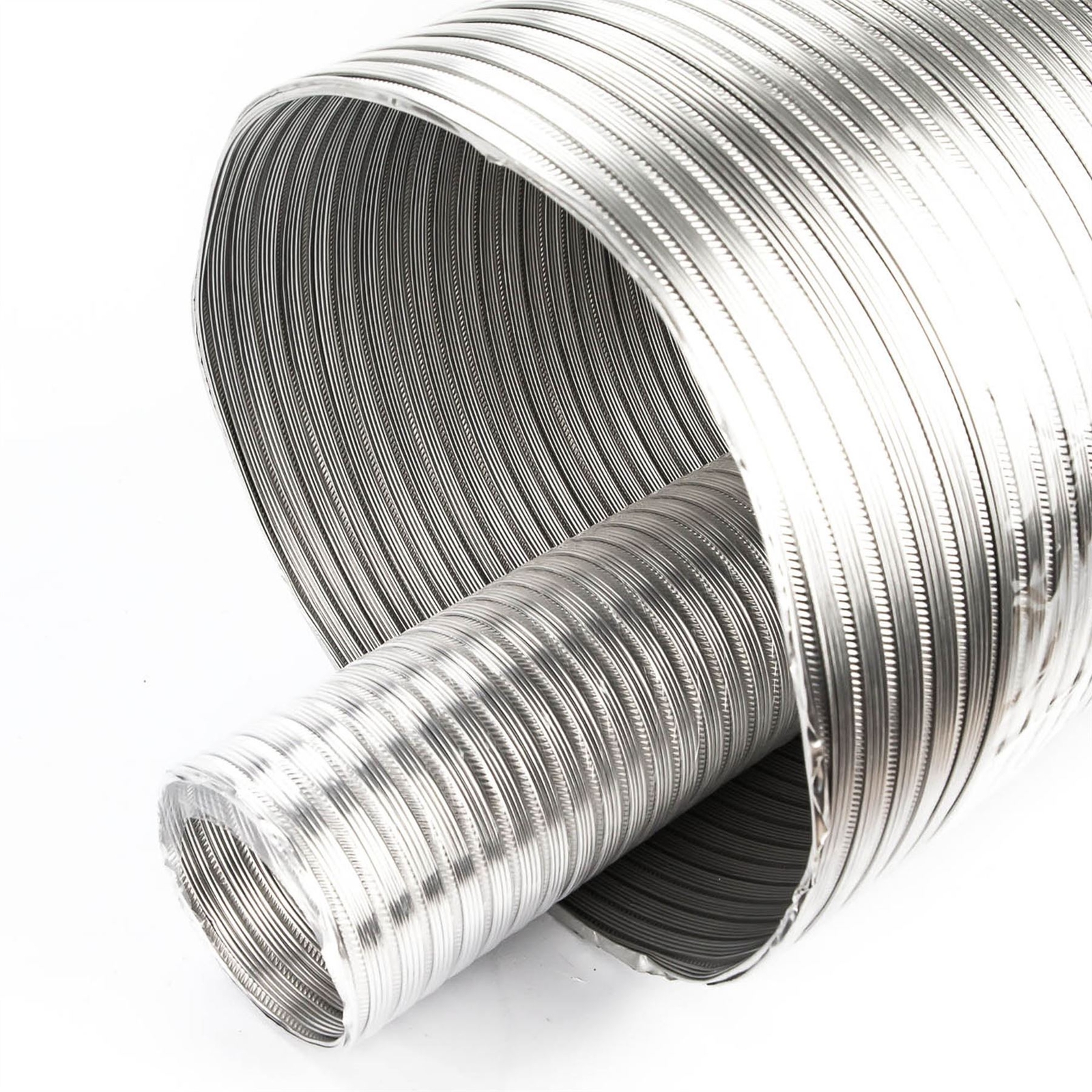 Flexible Air Ducting Pipe Aluminium Hose Alloy Tube Heat Resist 75 ...