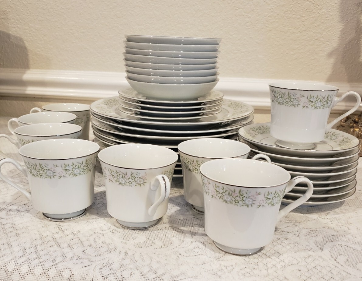 Taihei China Made in Japan "Springtime" Pattern 36 Pieces | eBay