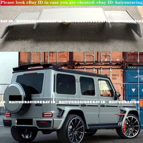 Fits For Mercedes Benz W464 G550 G63 Unpainted FRP Roof Spoiler Wing ...
