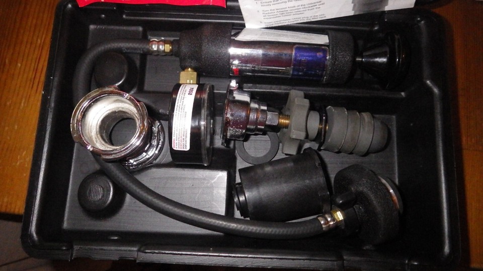 Stant ST270 12270 pressure tester with Mityvac 4506 adapter | eBay