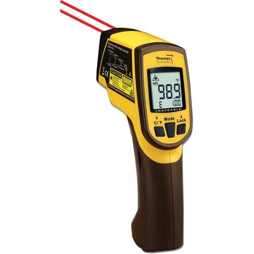 New Traceable Infrared Dual Lasers Thermometer w/Type-K Probe | eBay