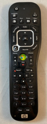 HP TSGH-IR07 MCE Media Center Remote Control IR RC6 For Windows 7 Vista ...
