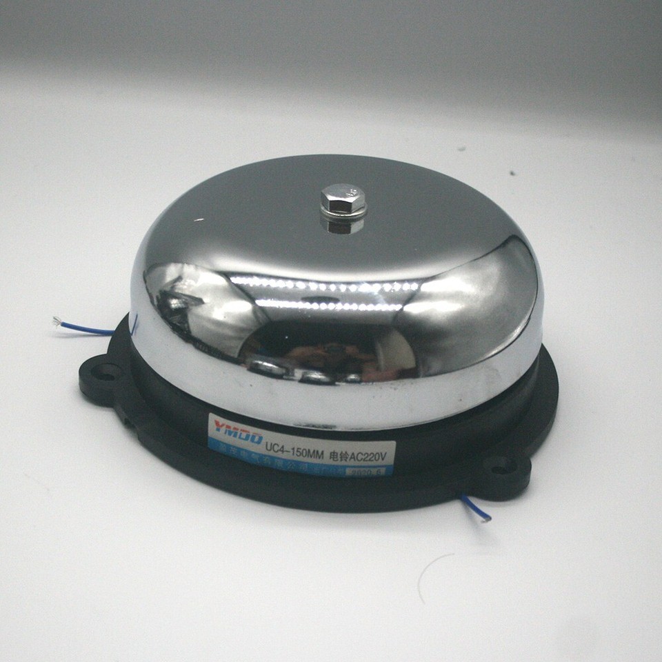 Electric Door High Alarm Bell 110V/220V AC 2/3/4/6 Inch For School ...