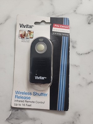Vivitar Wireless Shutter Release Remote Control for Canon | eBay
