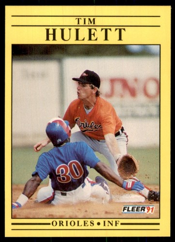 1991 FLEER TIM HULETT BALTIMORE ORIOLES #478 | eBay