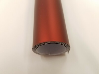 2FT x 5FT Matte Satin Chrome Chocolate Brown Vinyl Car Wrap Film ...